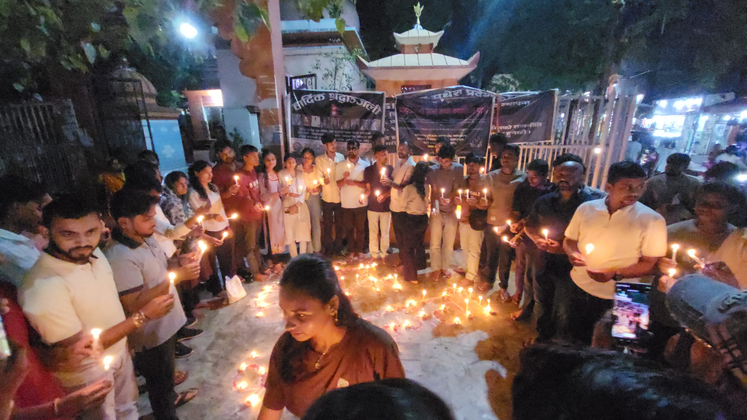 Candlelight Vigil for Gen-Z Movement Victims | News Detail | ShareHub
